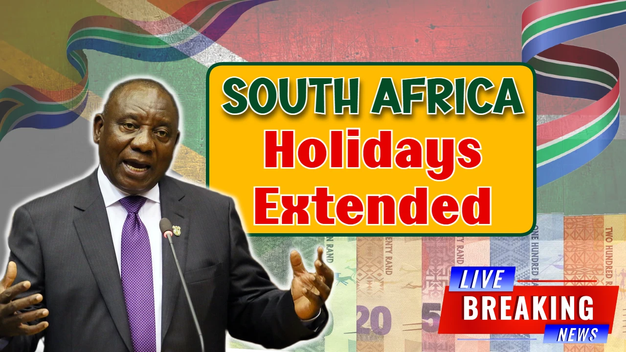 South Africa Holidays Extended 2025 - Check New Calendar & Holiday List