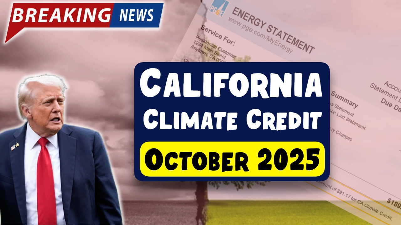 California Climate Credit October 2025: Check Eligibility, Amount ...
