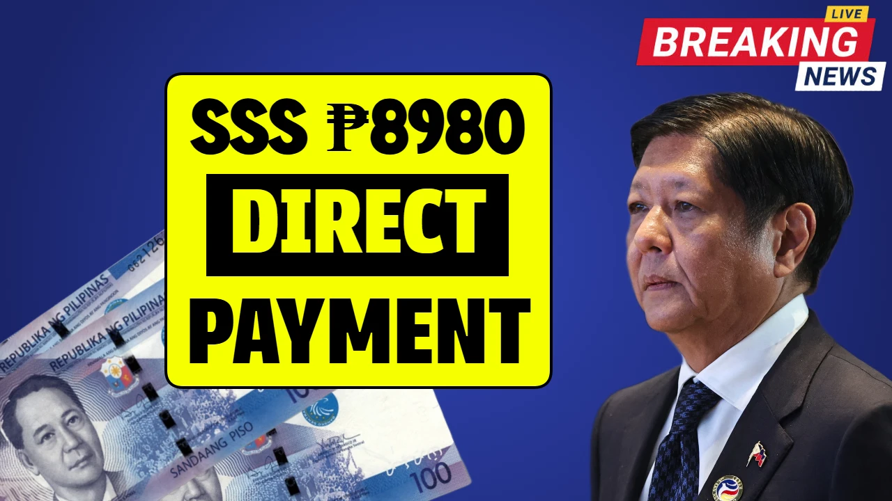 SSS ₱8980 Direct Payment for 60+ Seniors 2025: Check Eligibility ...